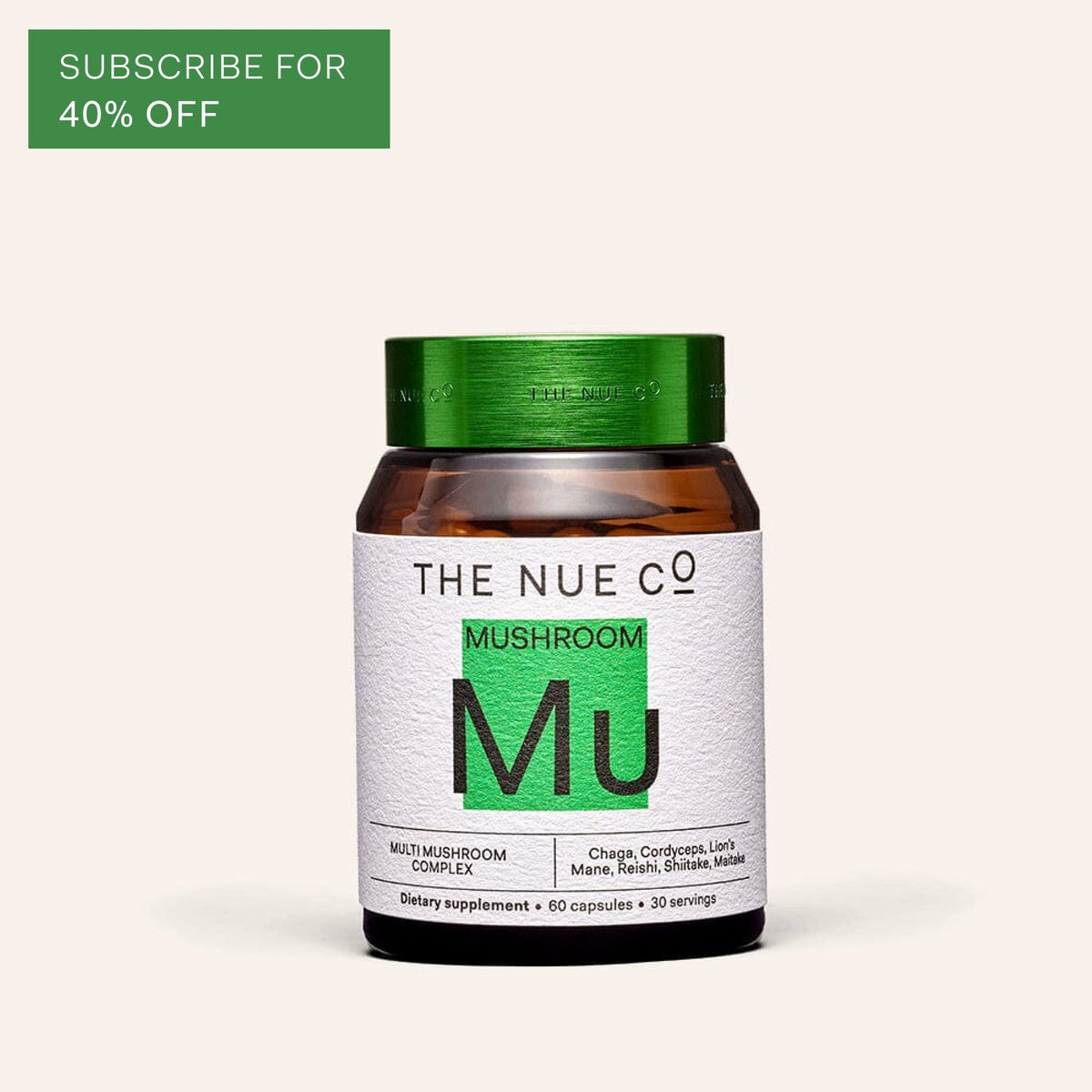 MULTI MUSHROOM COMPLEX | THE ESSENTIALS | The Nue Co. – The Nue Co.